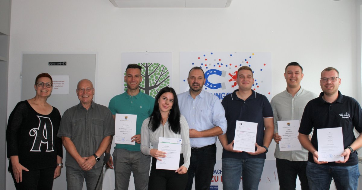 Erfolgreiche Ausbildung in der Stadtverwaltung | Stadt Pfungstadt