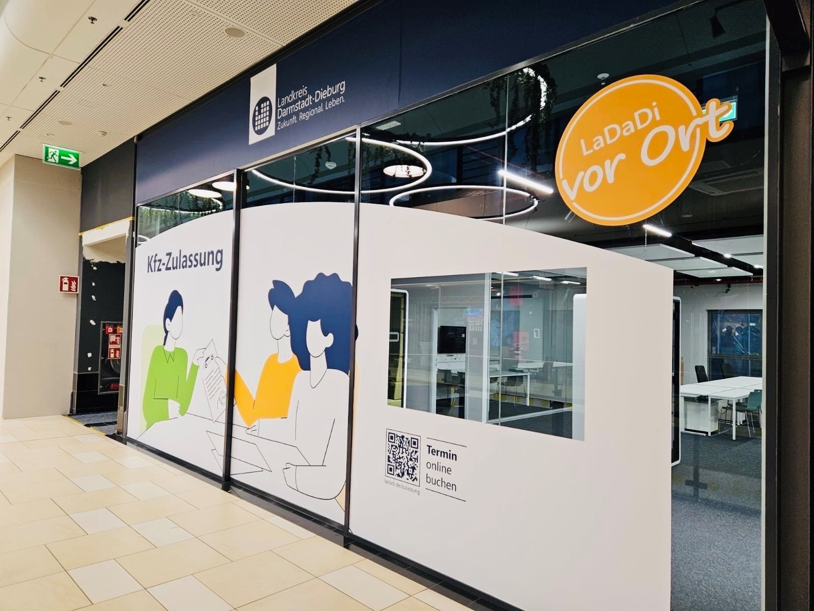 Zulassungsstelle des Landkreises Darmstadt-Dieburg jetzt im Loop 5 in Weiterstadt | Stadt Pfungstadt